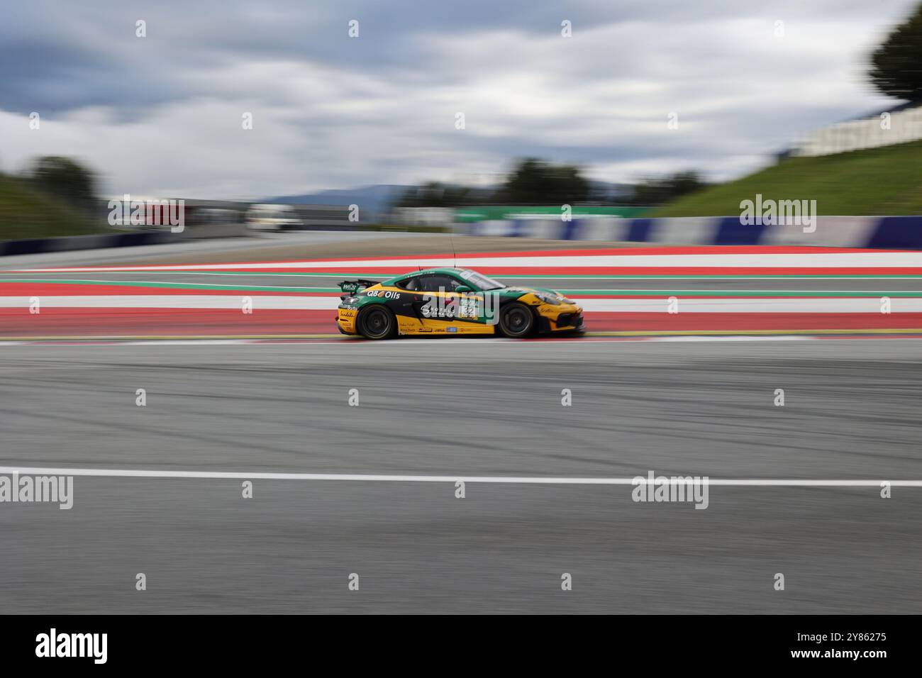 Senna Summerbel (JAM) / Thomas Gore (JAM), #32, Porsche 718 Cayman GT4 ...