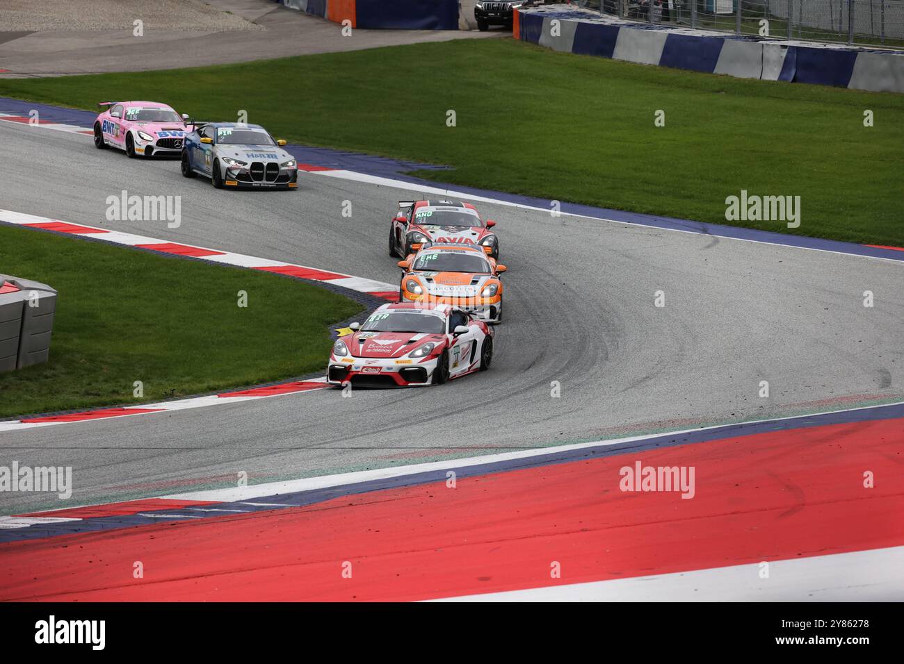 Simon Birch (DNK) / Denny Berndt (DEU), #10, Porsche 718 Cayman GT4 RS ...