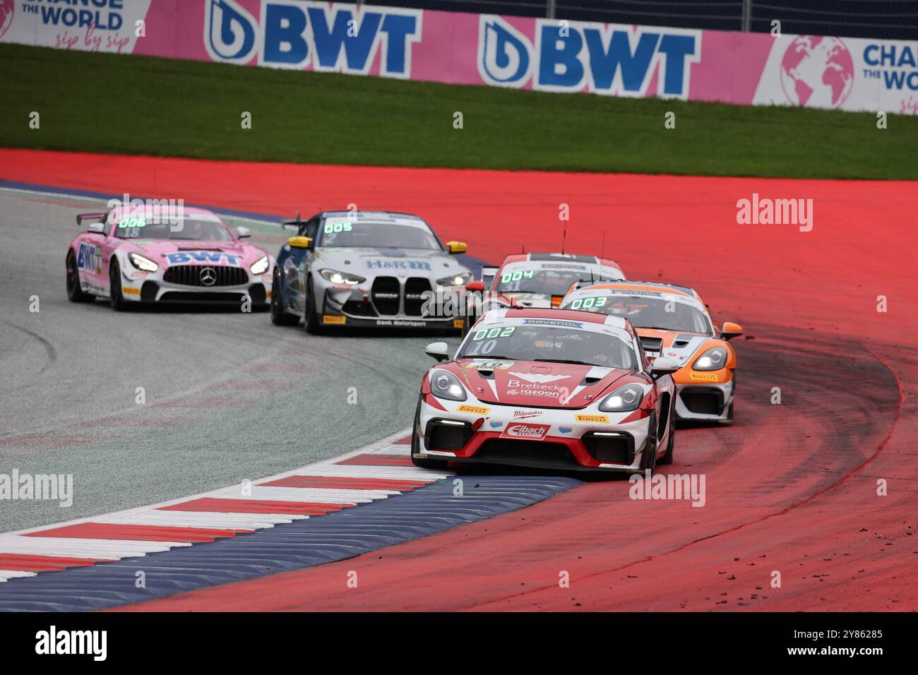 Simon Birch (DNK) / Denny Berndt (DEU), #10, Porsche 718 Cayman GT4 RS ...