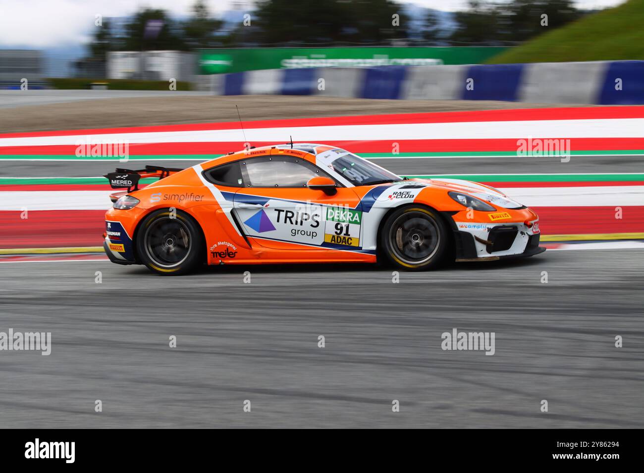 Ivan Ekelchik (ARM) / Ferdinand Winter (DEU), #91 Porsche 718 Cayman ...