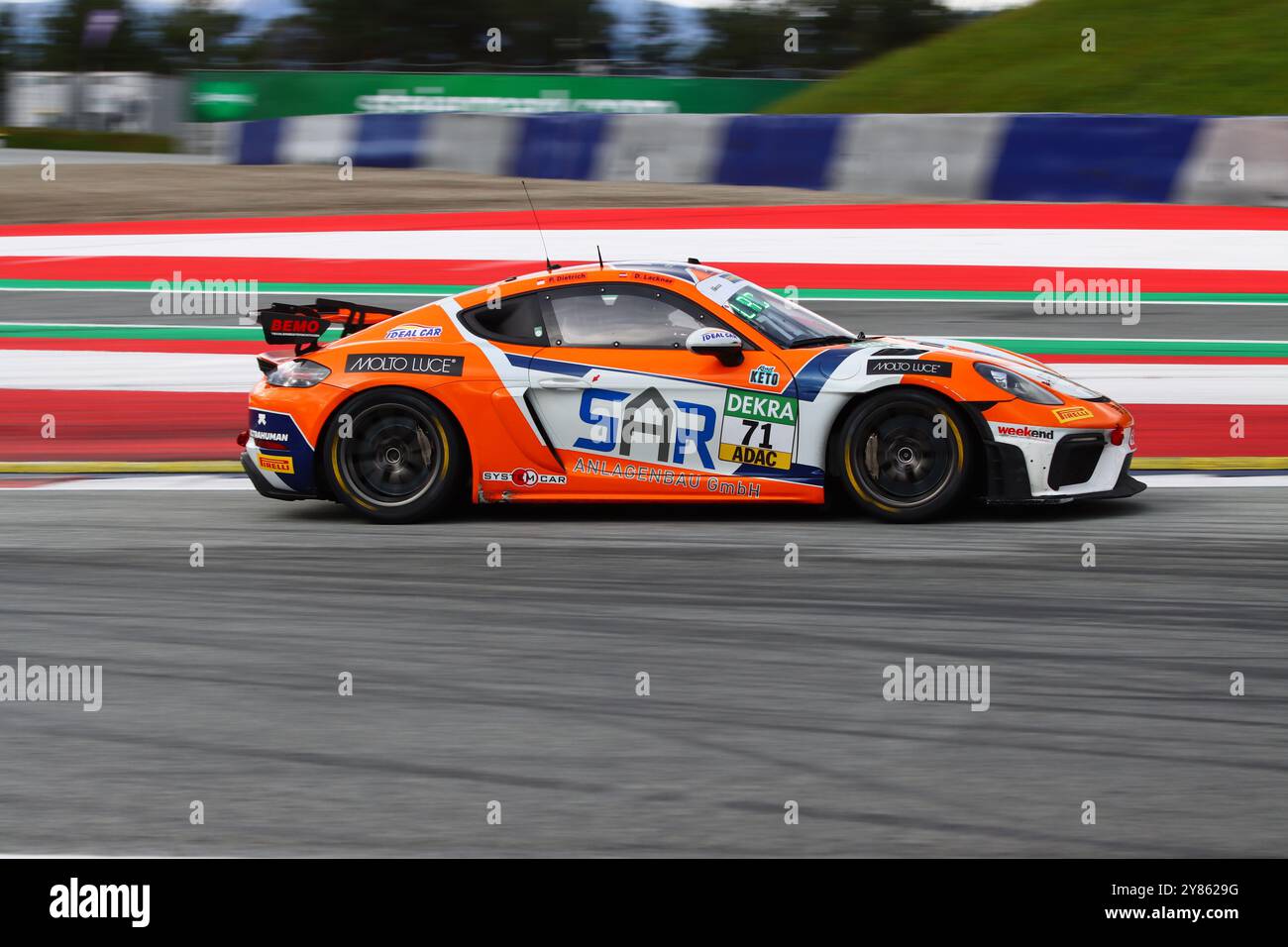 David Lackner (AUT) / Philipp Dietrich (AUT), #71, Porsche 718 Cayman ...