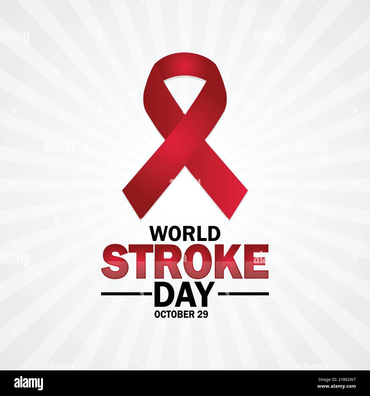 World Stroke Day. October 29. Holiday concept. Template for background ...