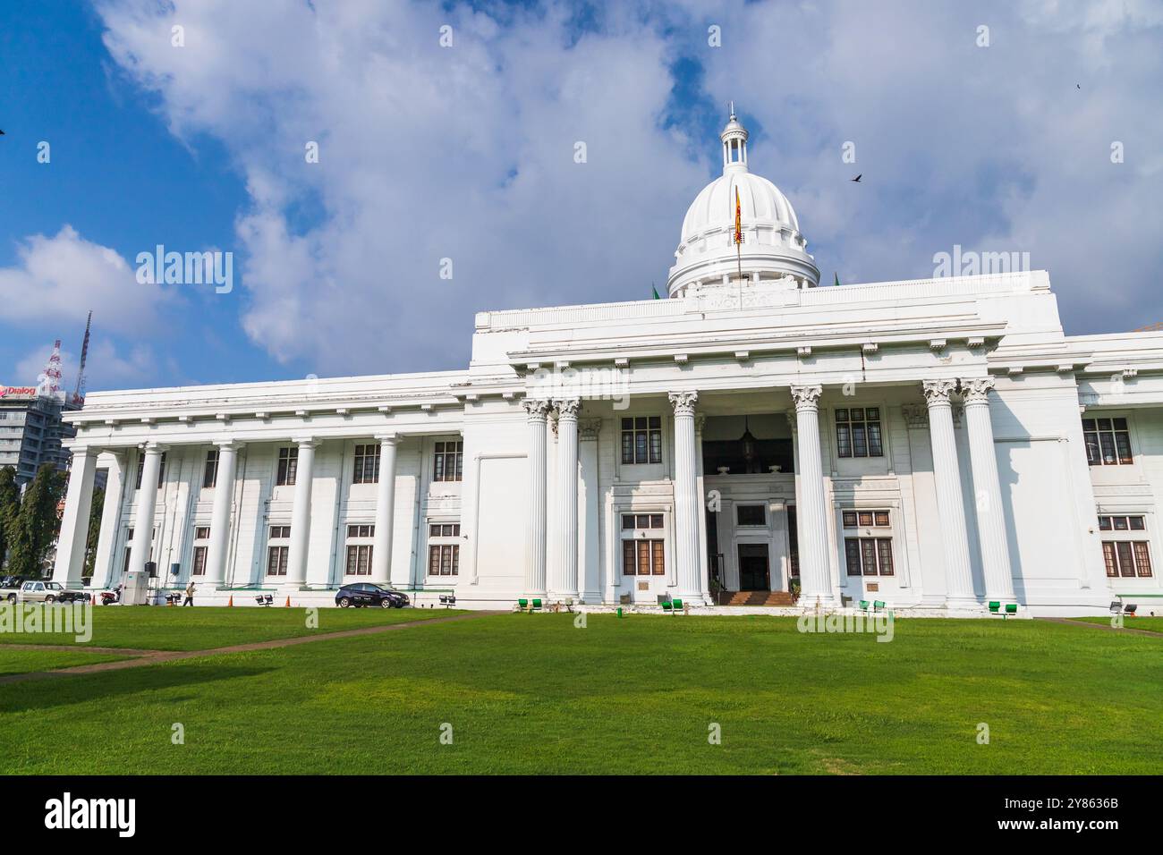 Colombo, Sri Lanka - December 3, 2021: Town Hall of Colombo, the ...