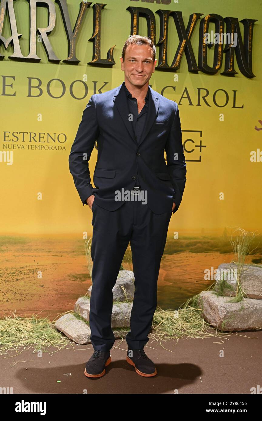 Madrid, Spain. 02nd Oct, 2024. Actor Romain Levi at photocall for ...