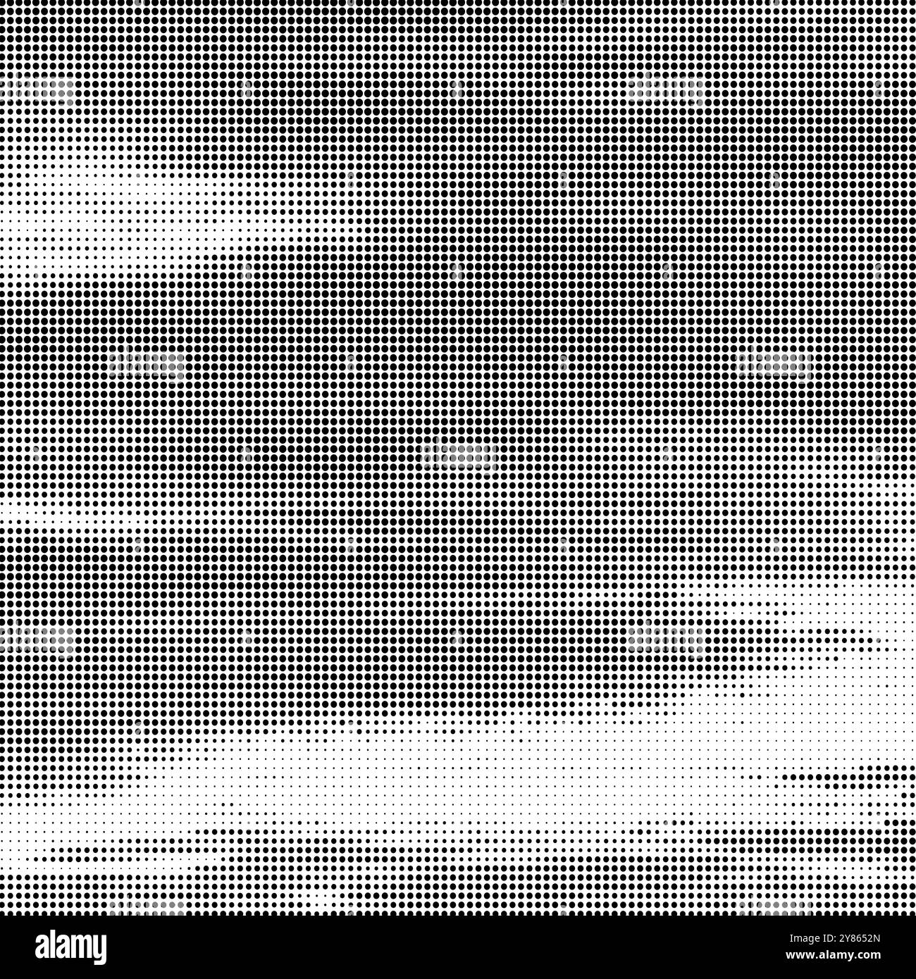 Vector Halftone Pattern. Set of Dots. Dotted Texture on White ...