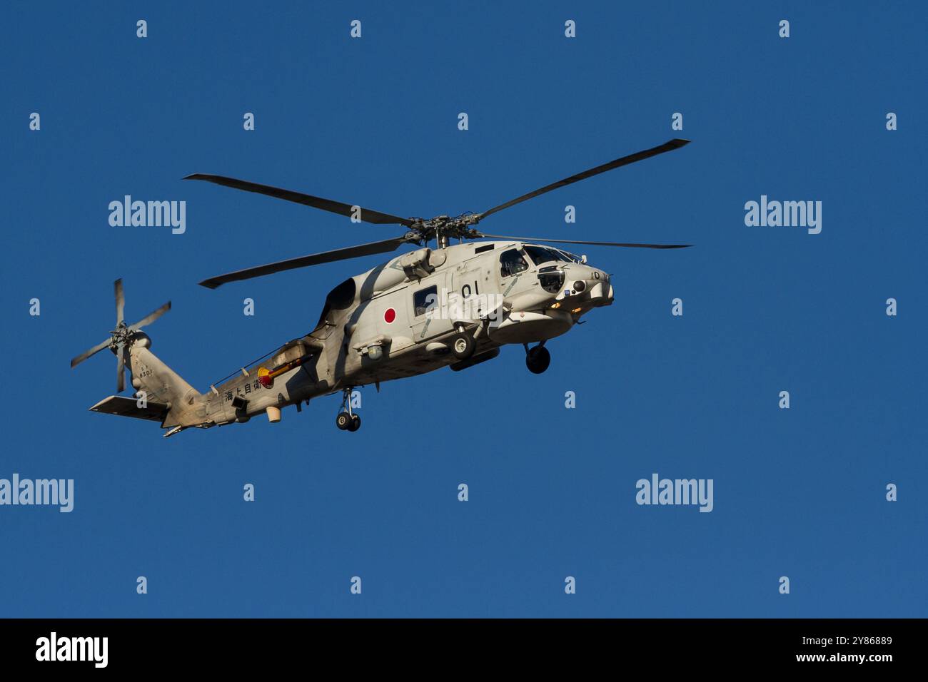 A Japanese Maritime Self Defence Force (JMSDF) Mitsubishi SH-60J ...
