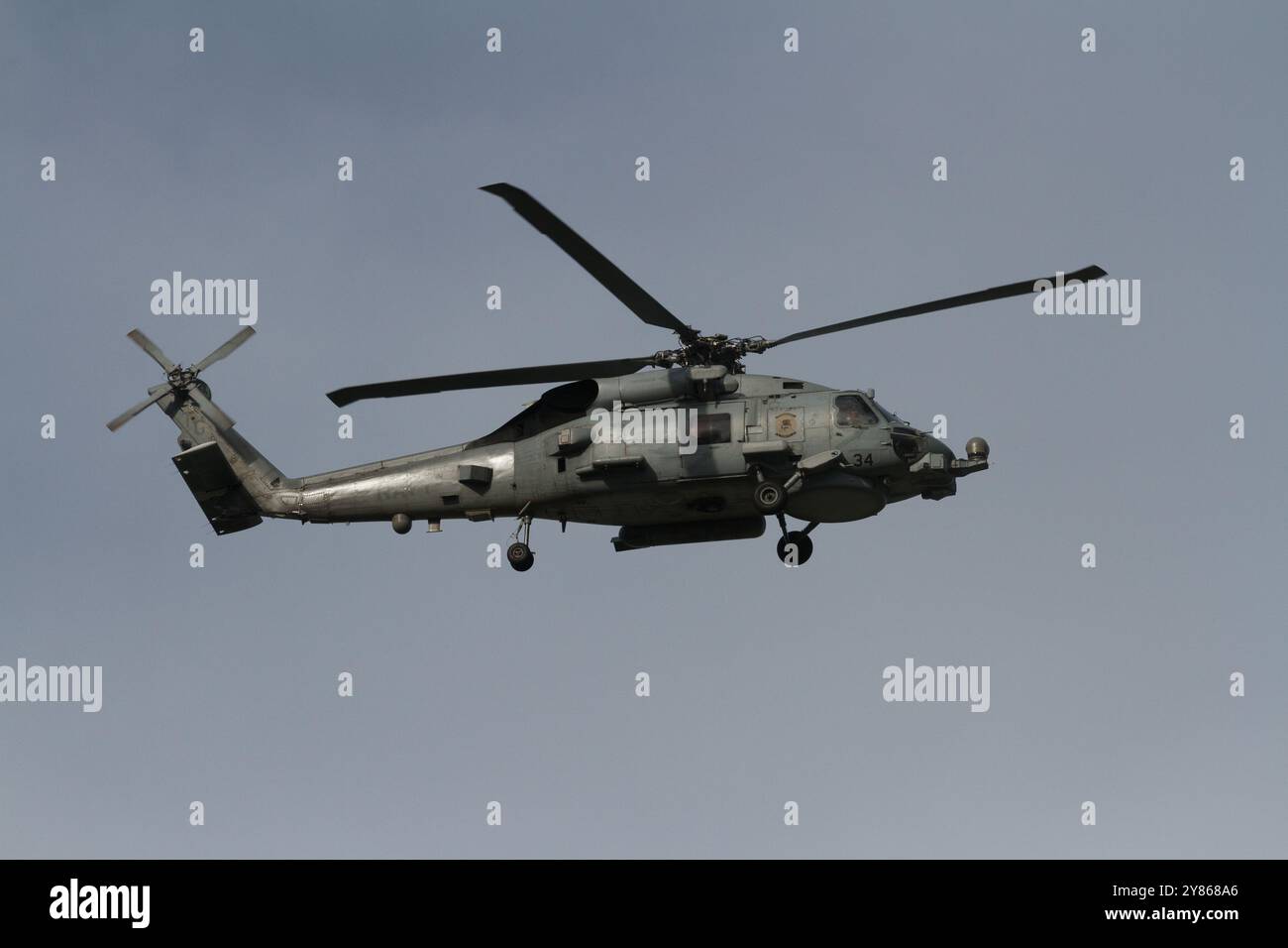 A Sikorsky SH-60 Seahawk helicopter with the US Navy Helicopter ...