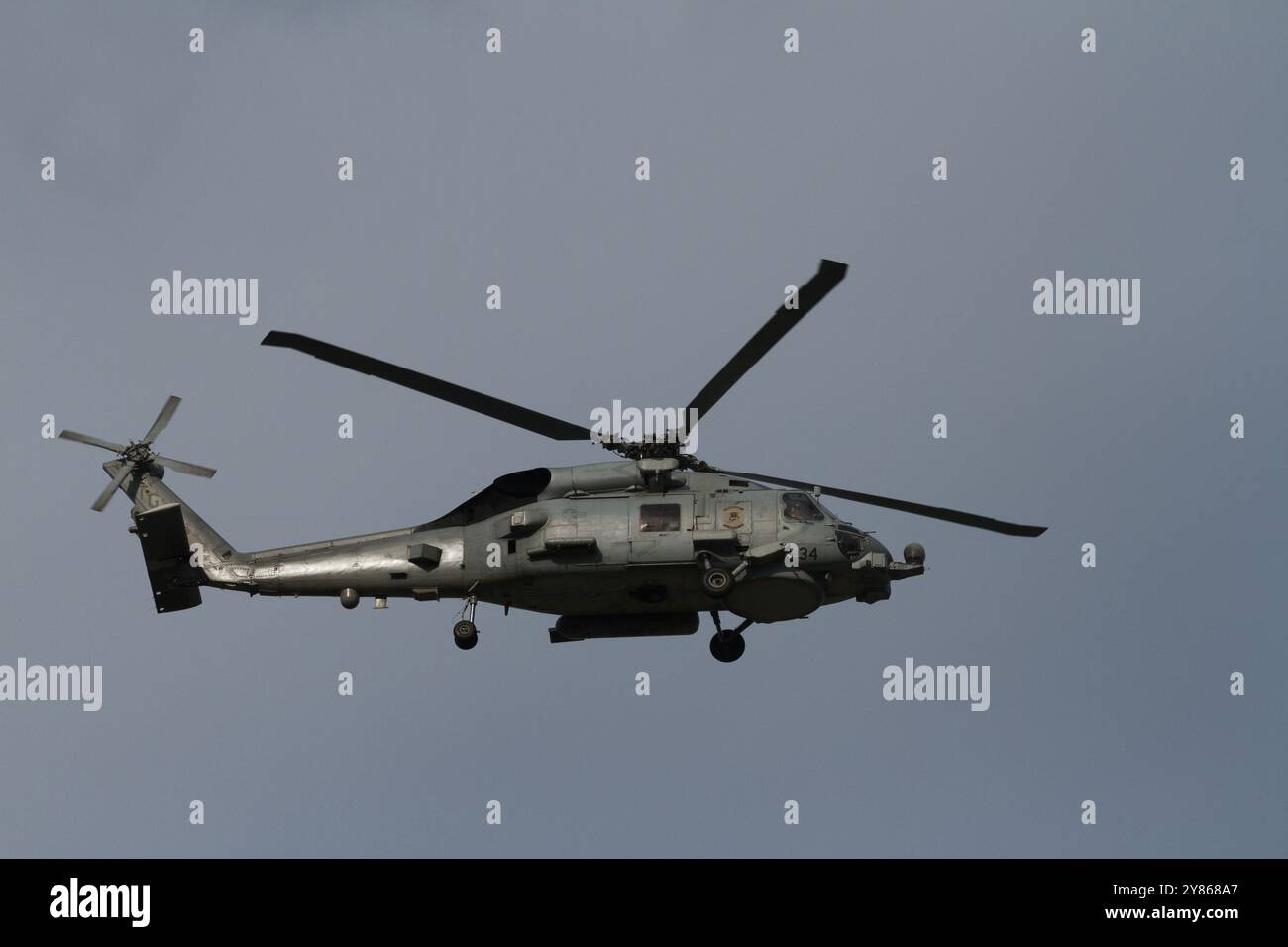 A Sikorsky SH-60 Seahawk helicopter with the US Navy Helicopter ...