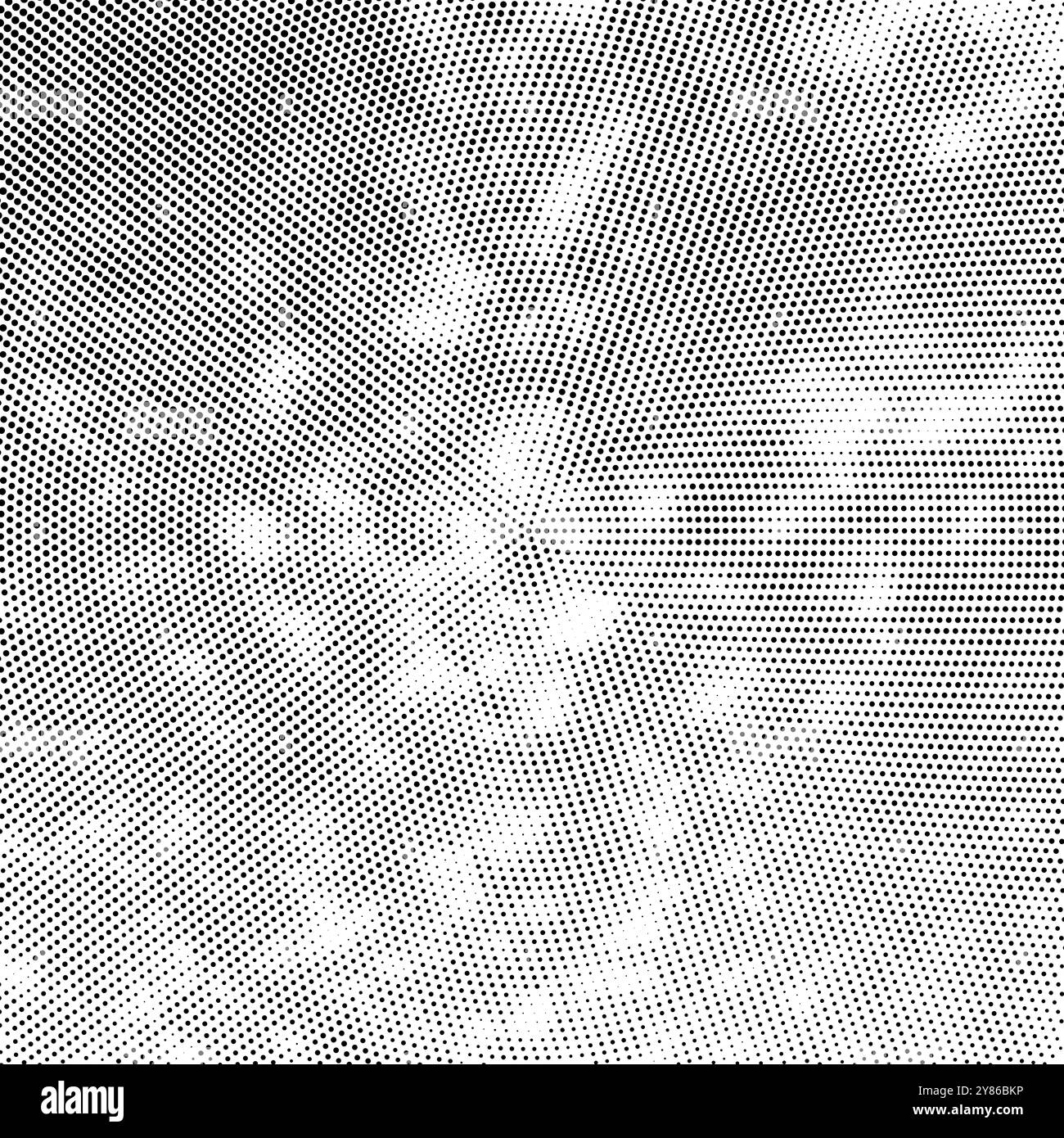 Vector Halftone Pattern. Set of Dots. Dotted Texture on White ...
