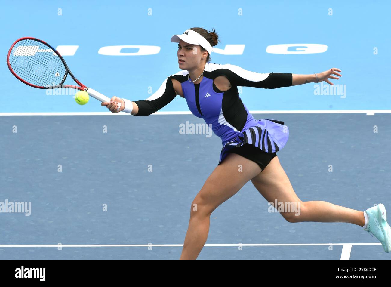 Hong Kong, China. 3rd Oct, 2024. Elena Gabriela Ruse of Romania hits a ...