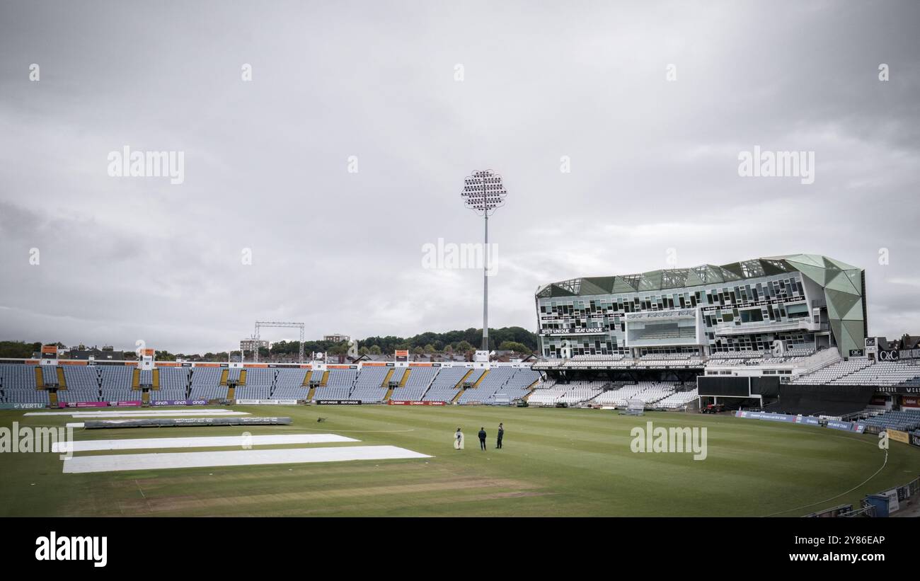 General views of Headingley Stadium, specifically looking towards the ...