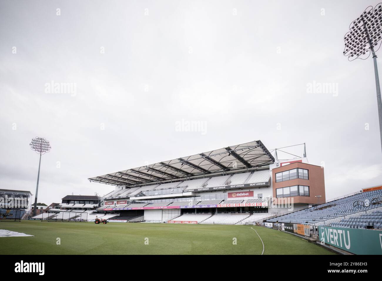 General views of the Emerald Stand, Headingley Stadium, Leeds, West ...