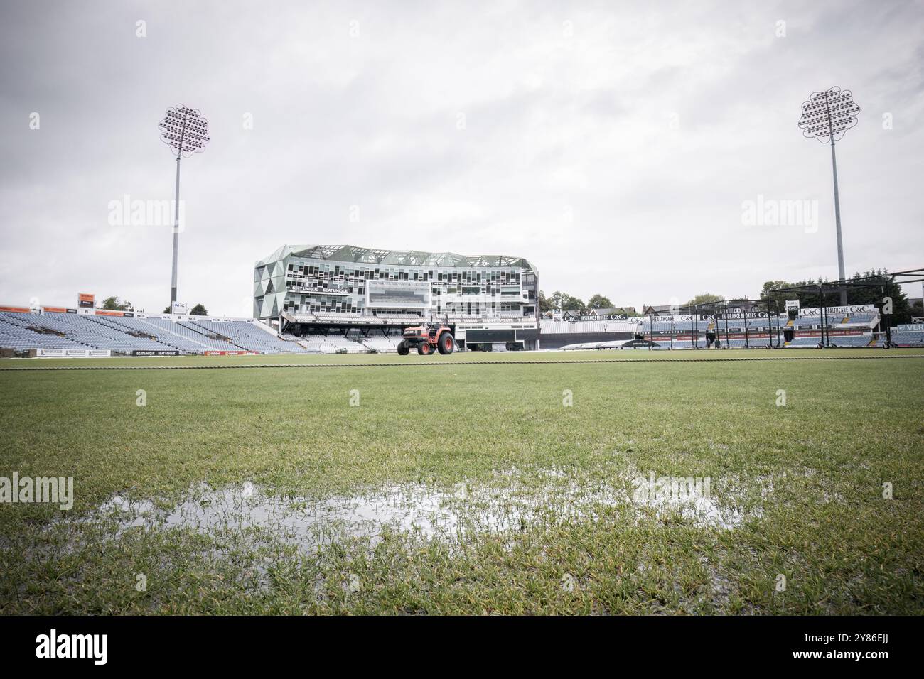General views of Headingley Stadium, specifically looking towards the ...