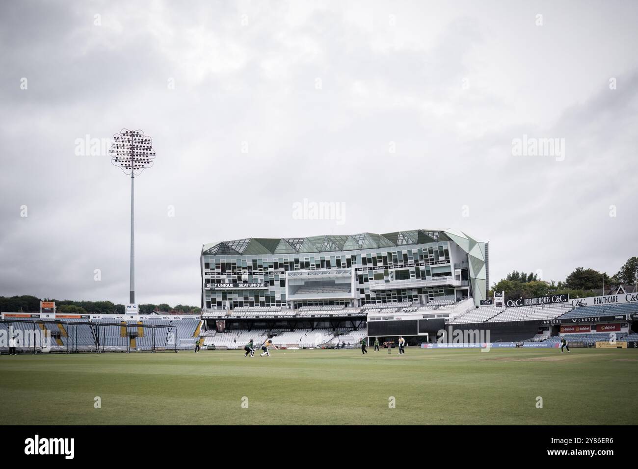 General views of Headingley Stadium, specifically looking towards the ...