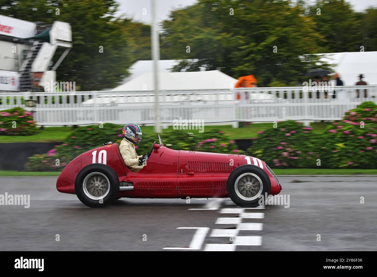 Fritz Burkard, Maserati 4CL, Goodwood Trophy, a twenty minute race for ...
