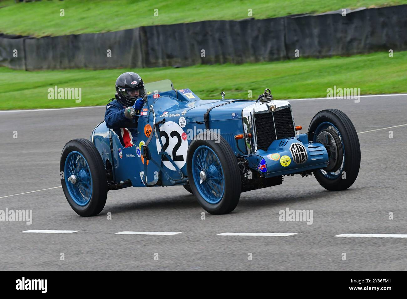 John Gillett, MG K3, Goodwood Trophy, a twenty minute race for Grand ...