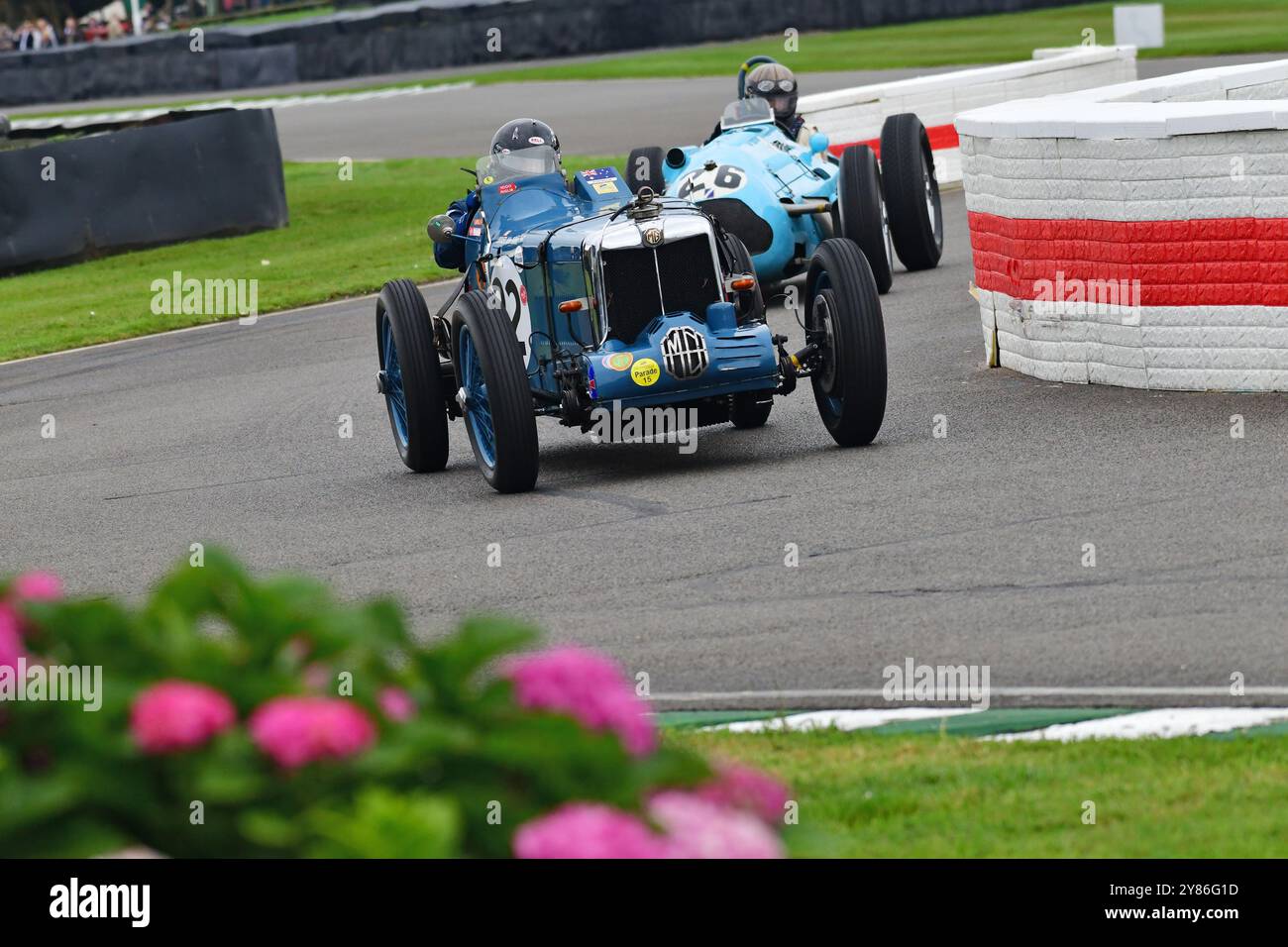 John Gillett, MG K3, Goodwood Trophy, a twenty minute race for Grand ...