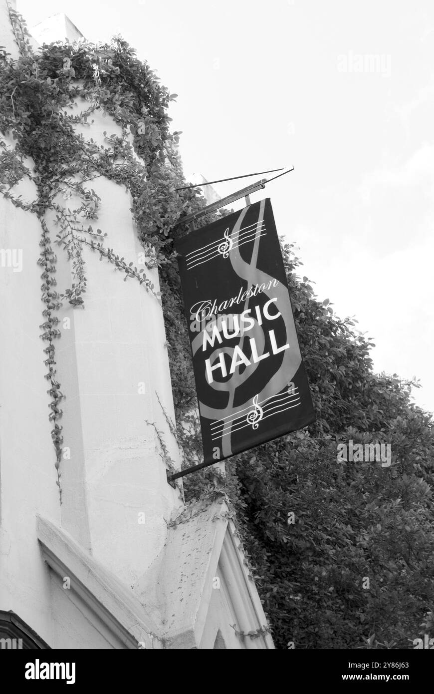 Charleston Music Hall sign, SC USA Stock Photo - Alamy