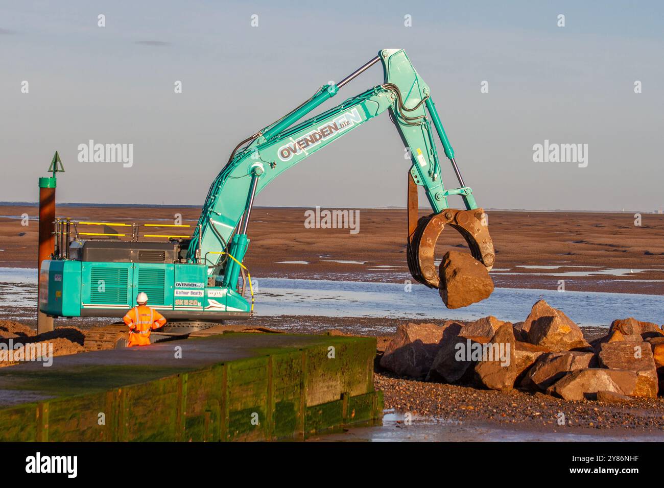 Anchorsholme coastal protection scheme hi-res stock photography and ...