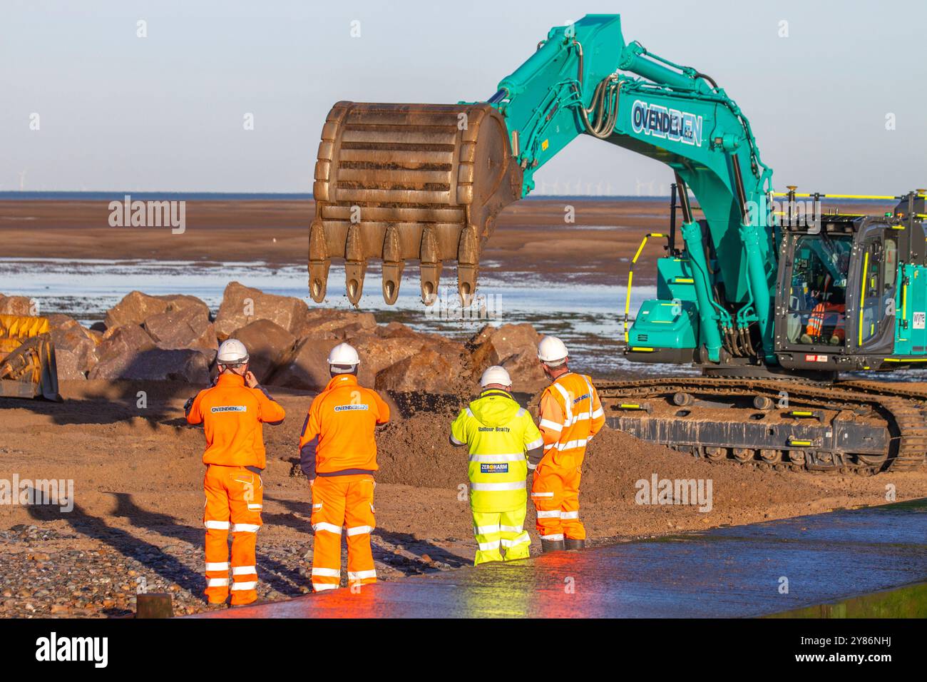 Anchorsholme coastal protection scheme hi-res stock photography and ...