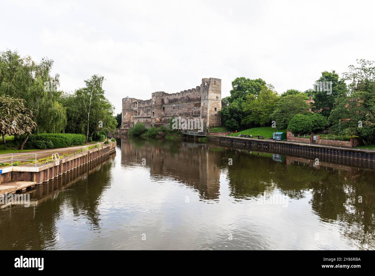 Newark castle, Newark, Newark On Trent, Nottinghamshire,UK, England ...