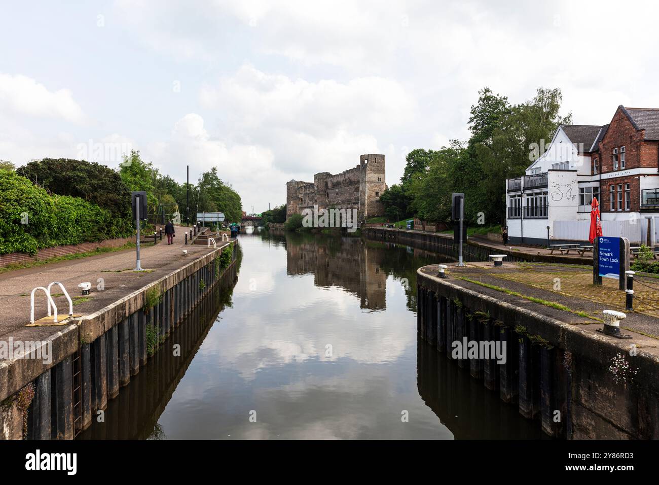 Newark castle, Newark, Newark On Trent, Nottinghamshire,UK, England ...