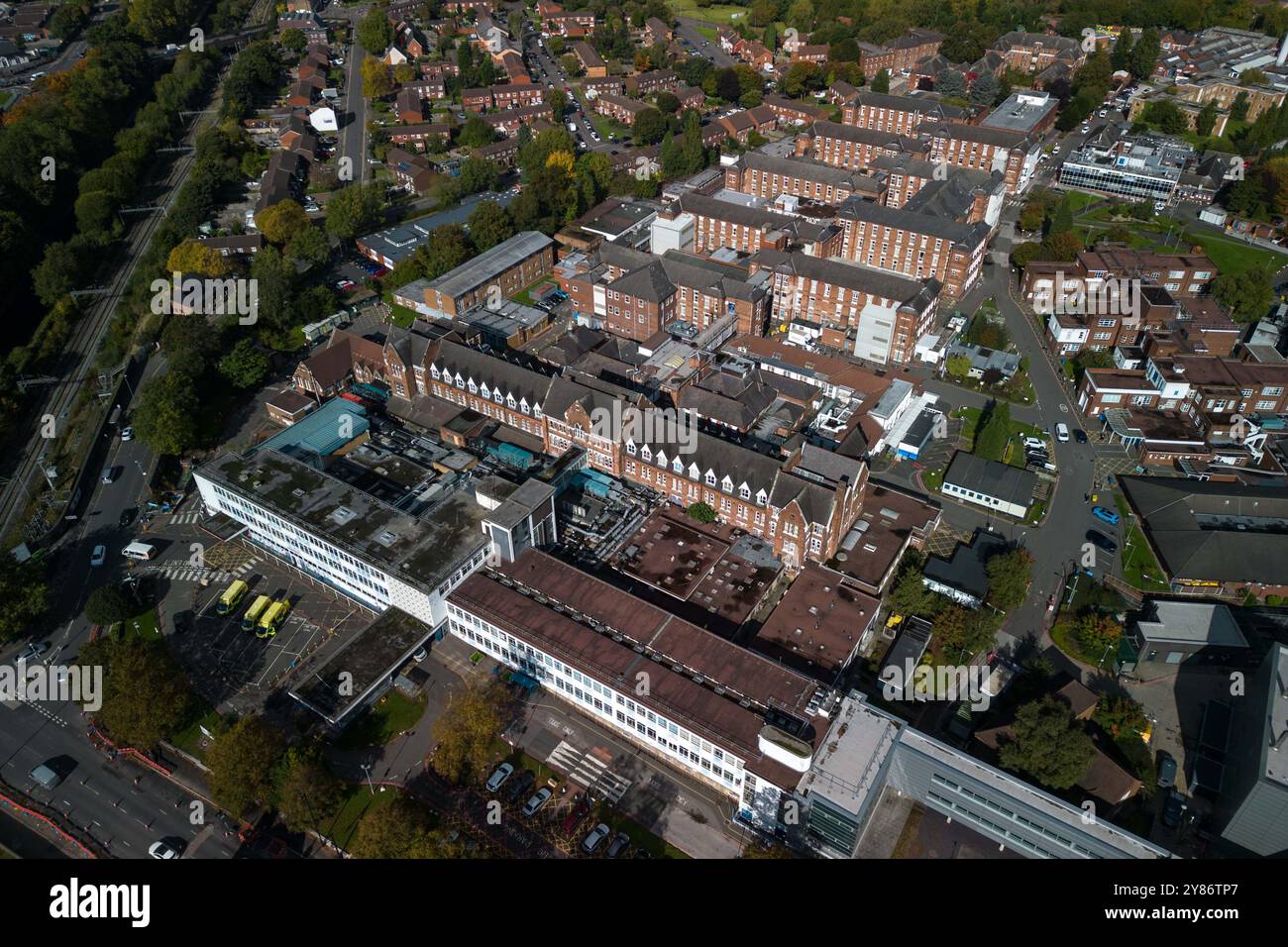 Dudley Road, Birmingham, 3rd October, 2024. Birmingham's City Hospital ...