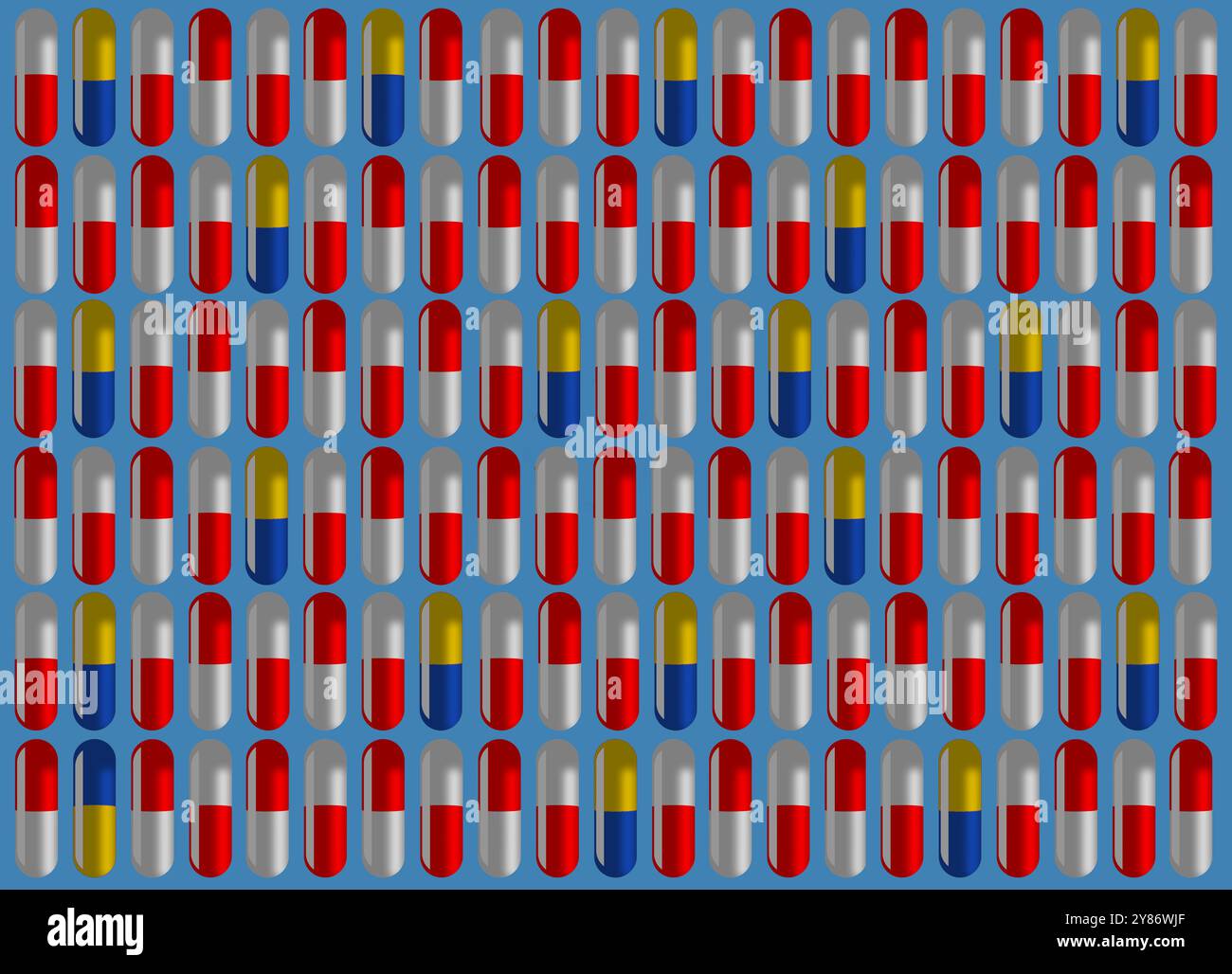Medicine in capsule form, or illegal drugs in capsule form are seen in ...
