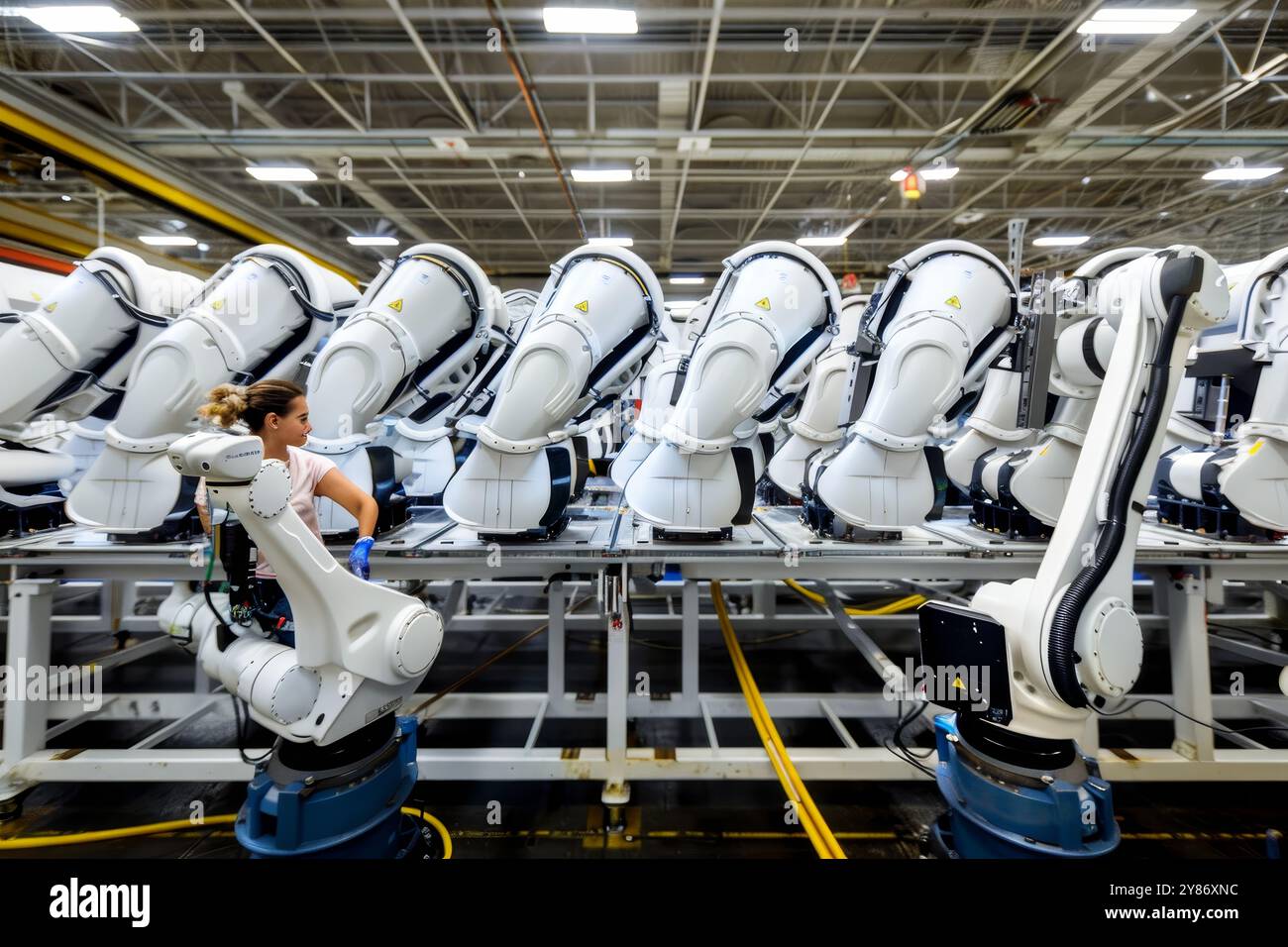 Intelligent robotic arm system revolutionizing smart factory production through ai driven ...