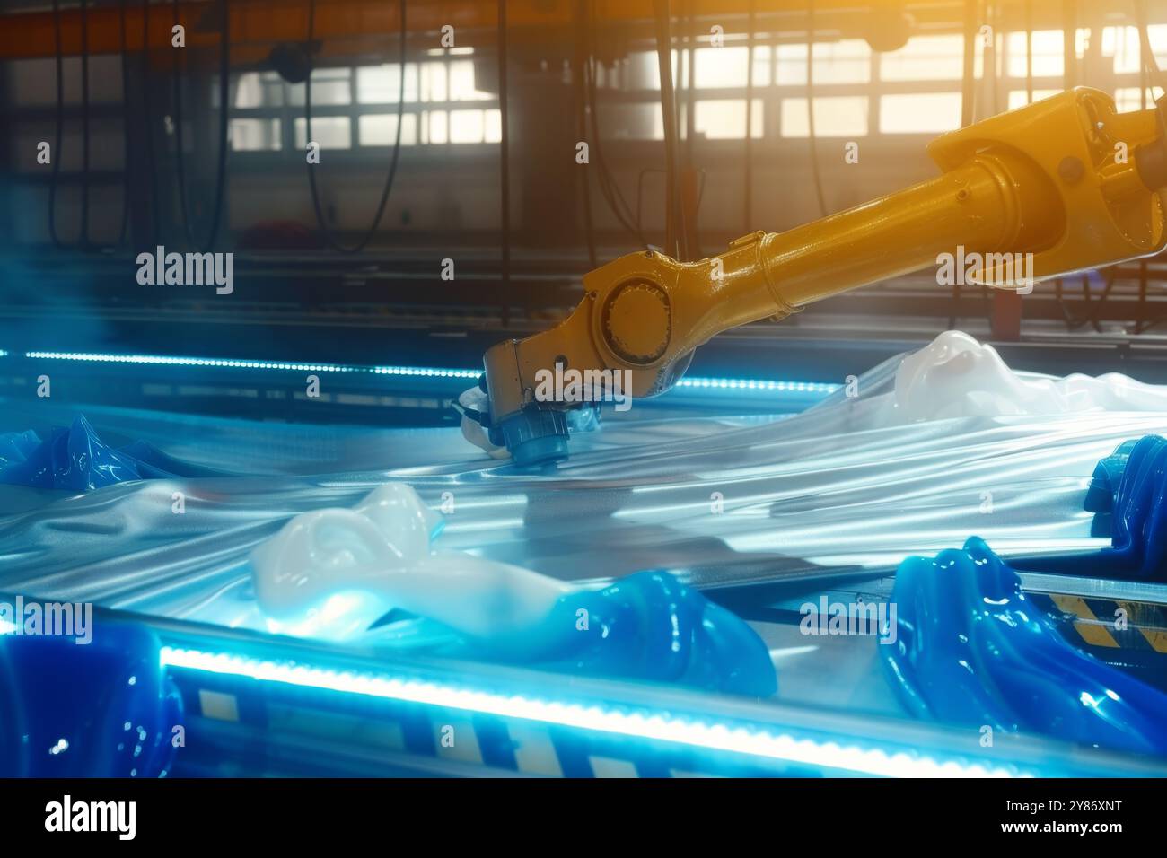 Intelligent Robot Arm System Revolutionizing Smart Factory Production And Industrial Automation