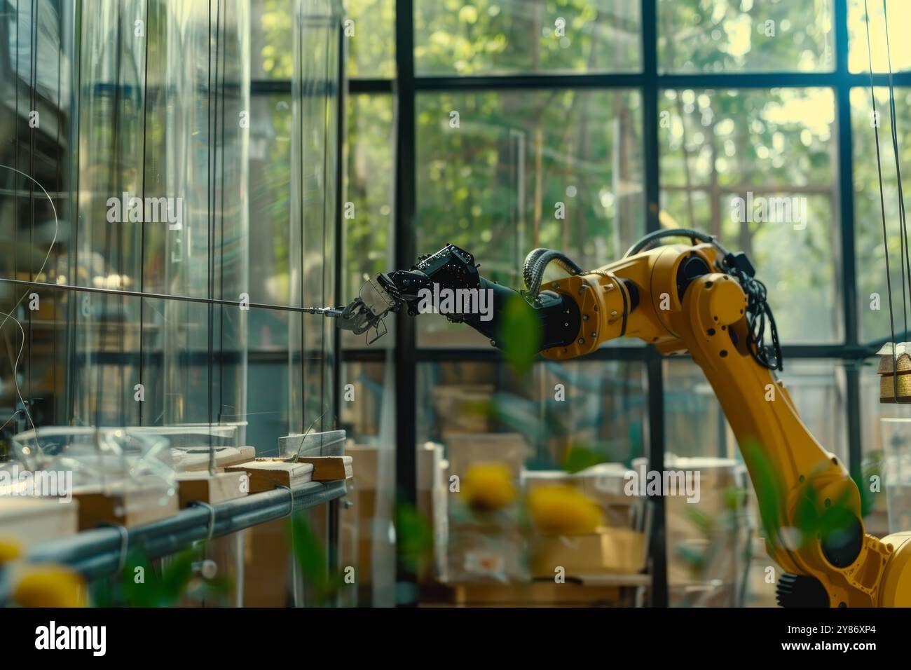 Innovative smart robot arm system revolutionizing automation in smart ...