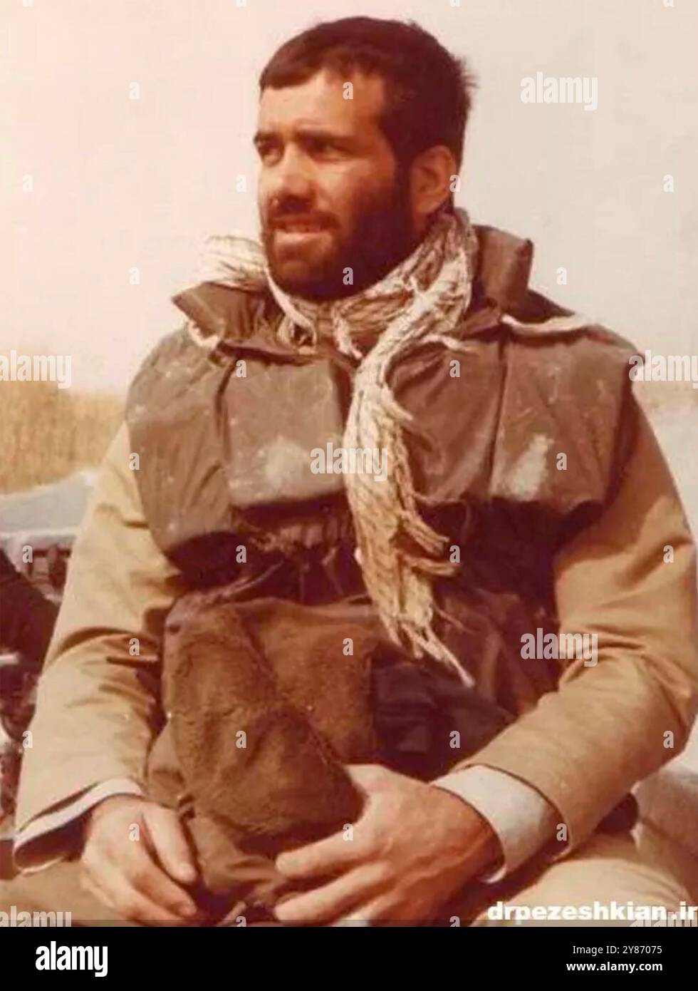 MASOUD PEZESHKIAN Iranian politician in 1980 during the Iran-Iraq War ...