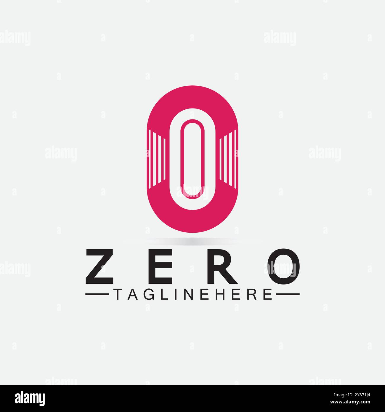 Number 0 logo Stock Vector Images - Alamy