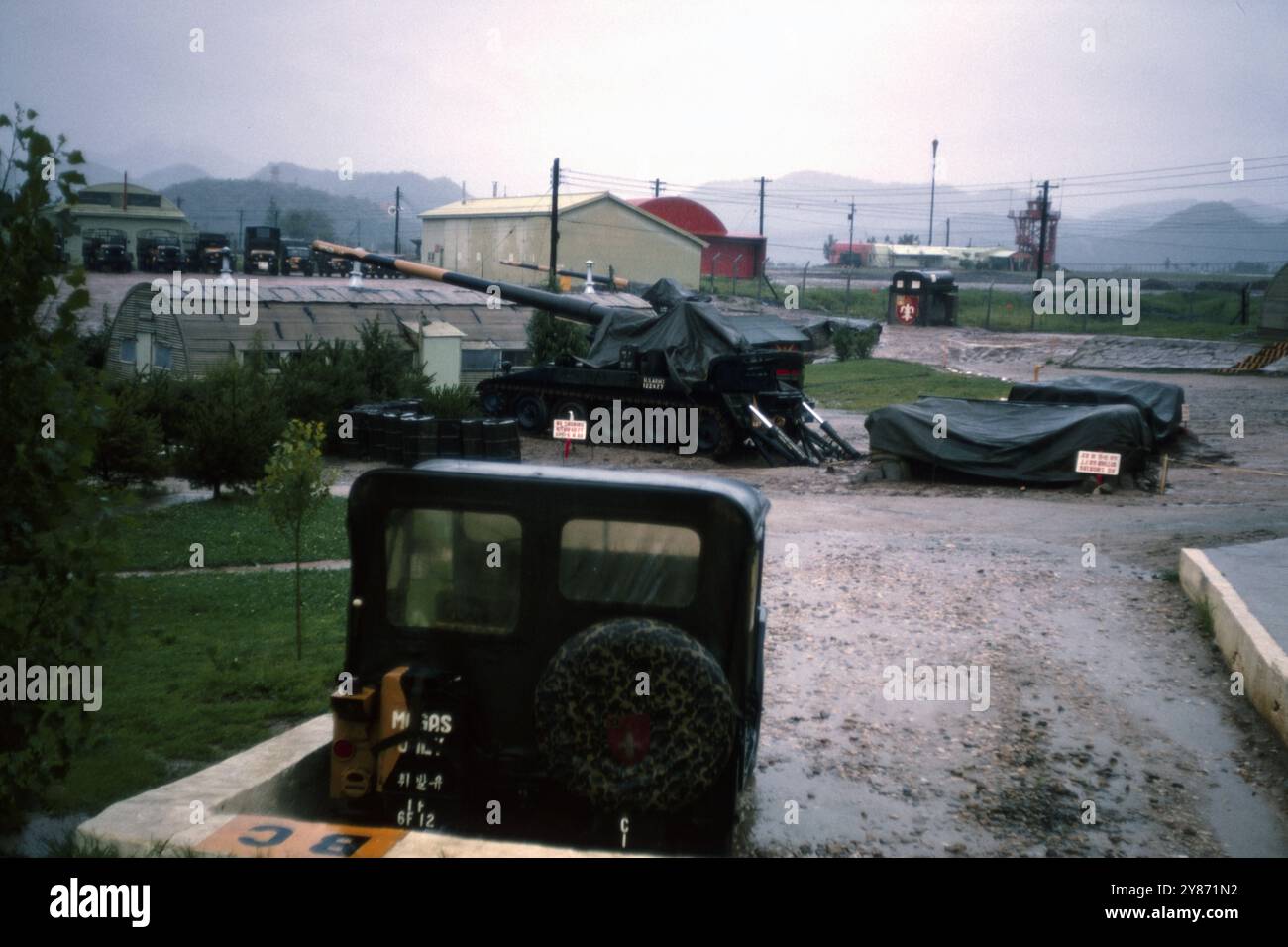 USA / US Army M107 Self Propelled Gun 175mm / 175 mm - Based in South ...