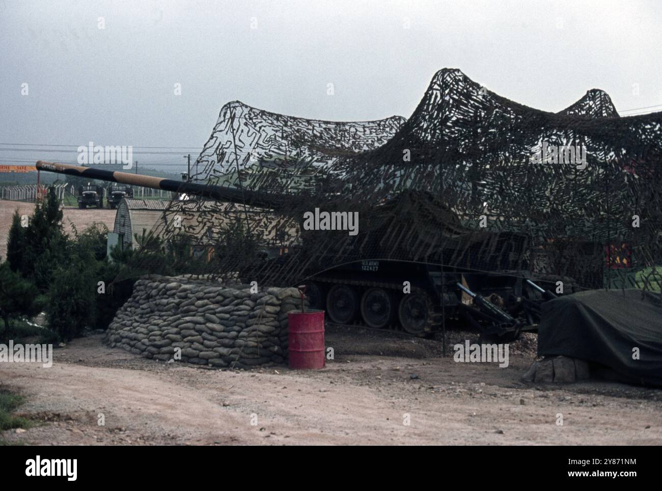 USA / US Army M107 Self Propelled Gun 175mm / 175 mm - Based in South ...