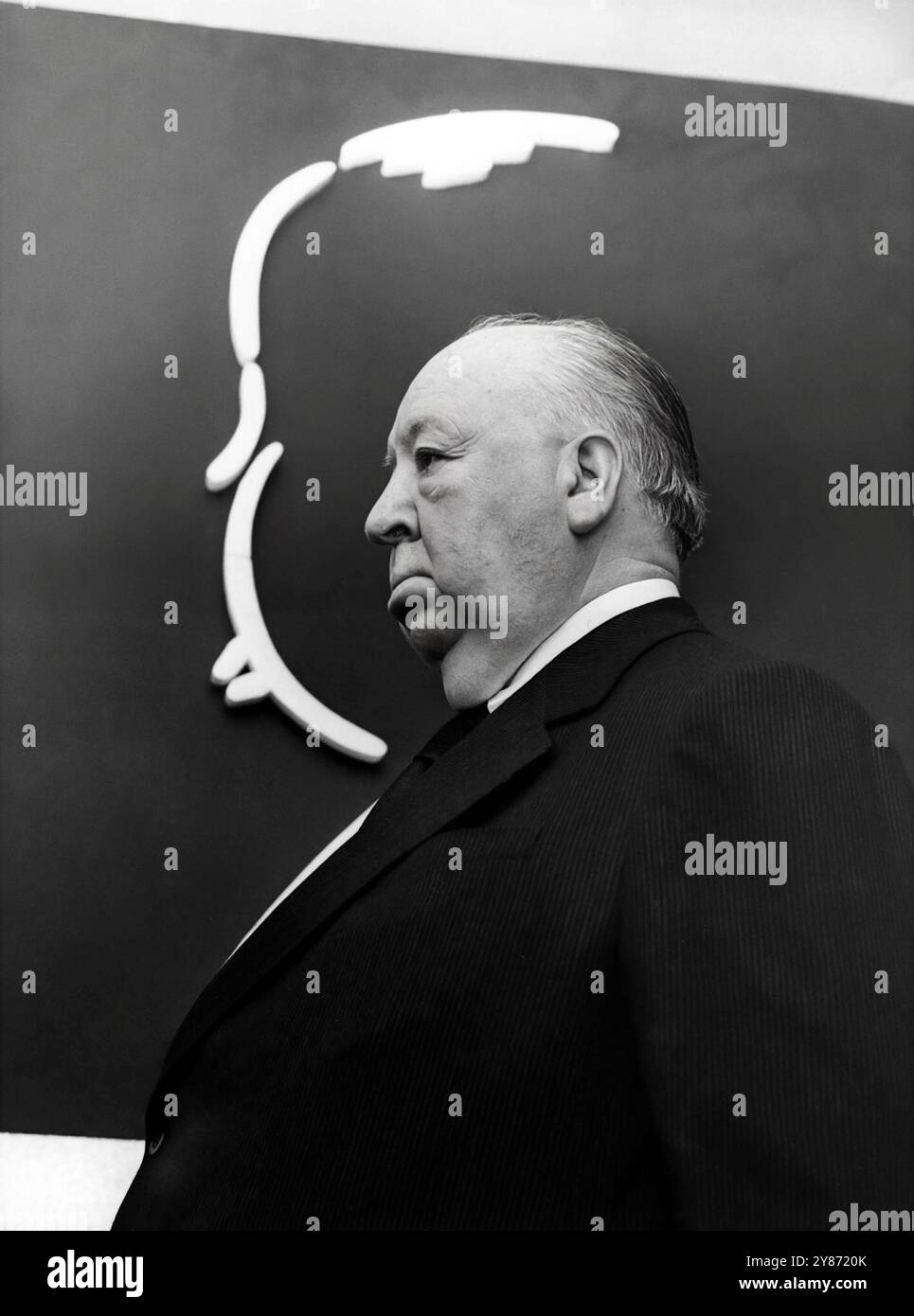 The profile of the famous director Alfred Hitchcock – "The Master of ...