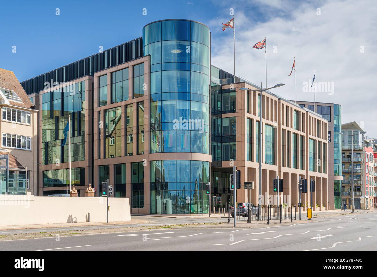 RDC head office in St Helier on the island of Jersey Stock Photo - Alamy