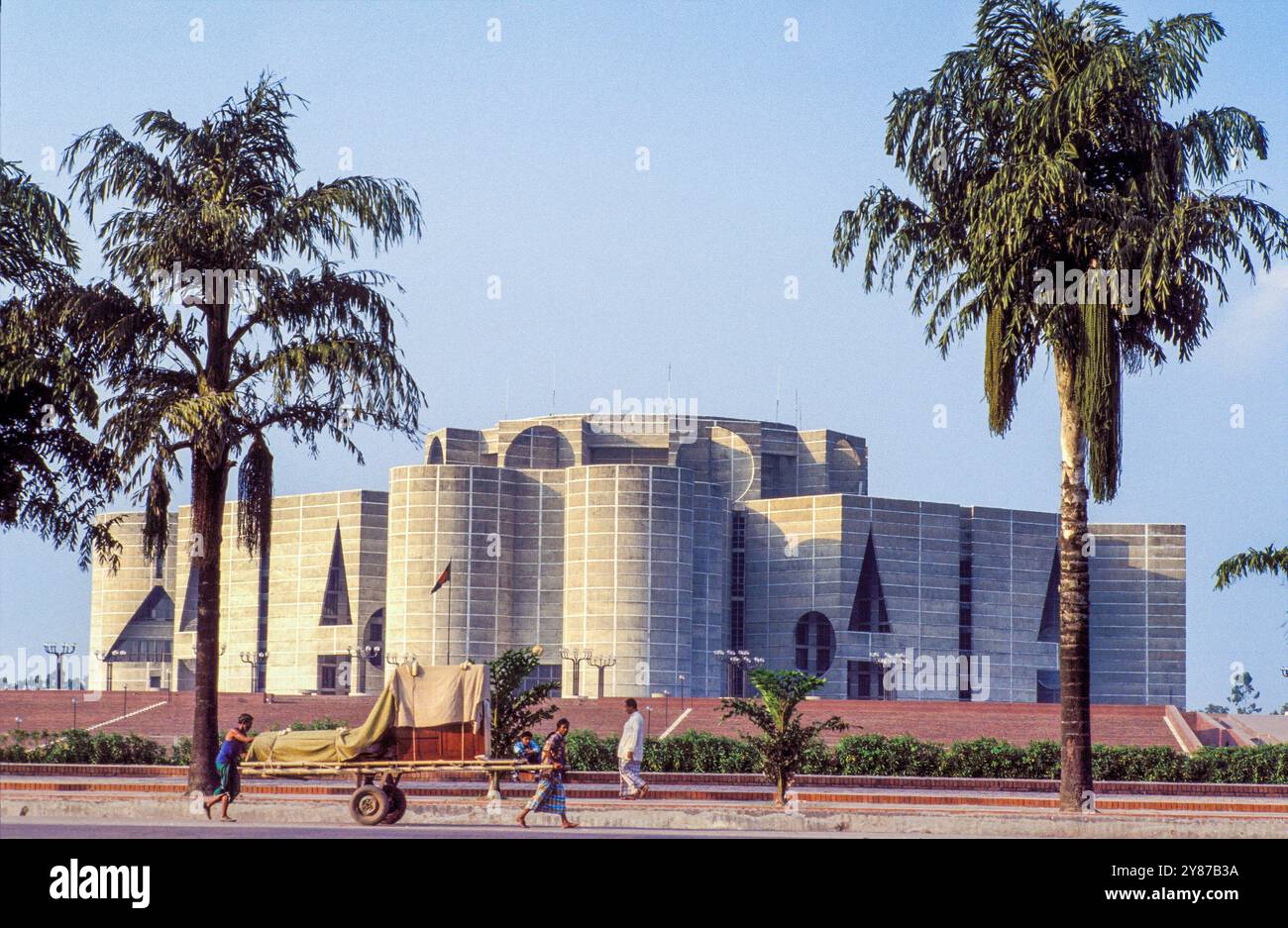 Bangladesh, Dhaka, National Parliament Building is the house of the ...