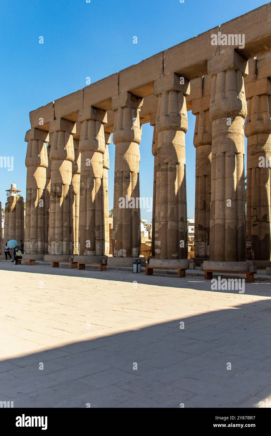Luxor, Egypt; January 16, 2024: Experience the awe-inspiring scale of ...