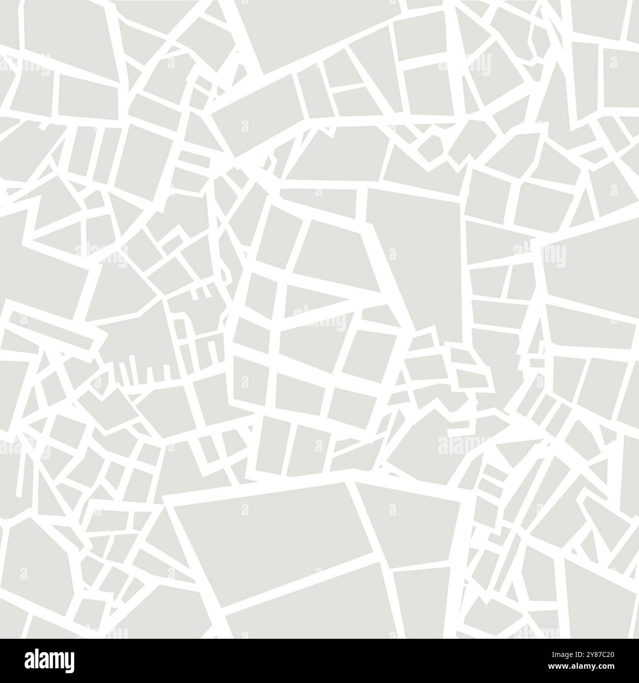 Seamless pattern that looks like a map of a city Stock Vector Image ...