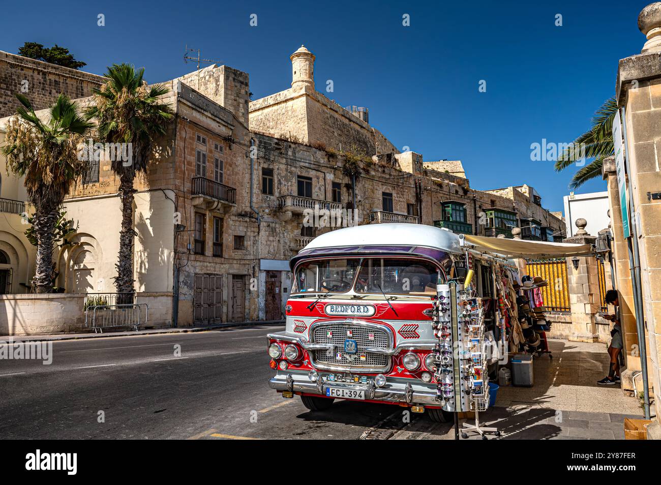 Souvenir shop Valletta Malta Stock Photo - Alamy