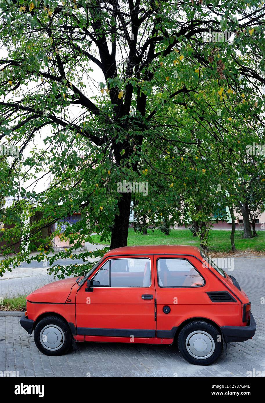 Fiat 126p classic style hi-res stock photography and images - Alamy