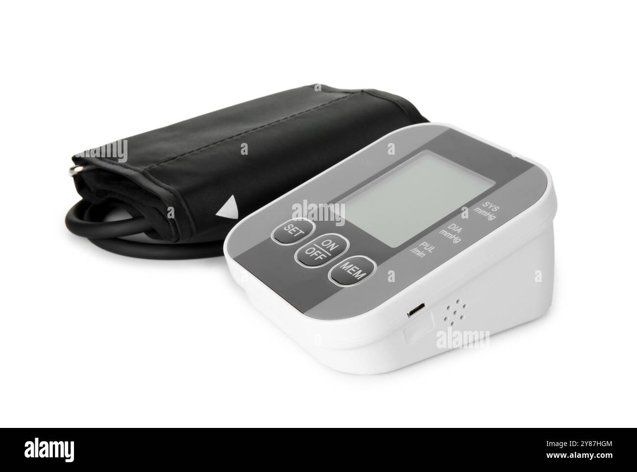 Arm cuff monitor Cut Out Stock Images & Pictures - Alamy