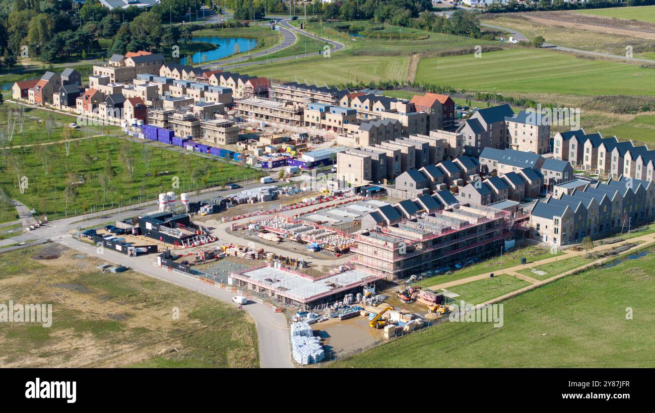 Picture dated October 3rd 2024 shows the first phase of houses being ...