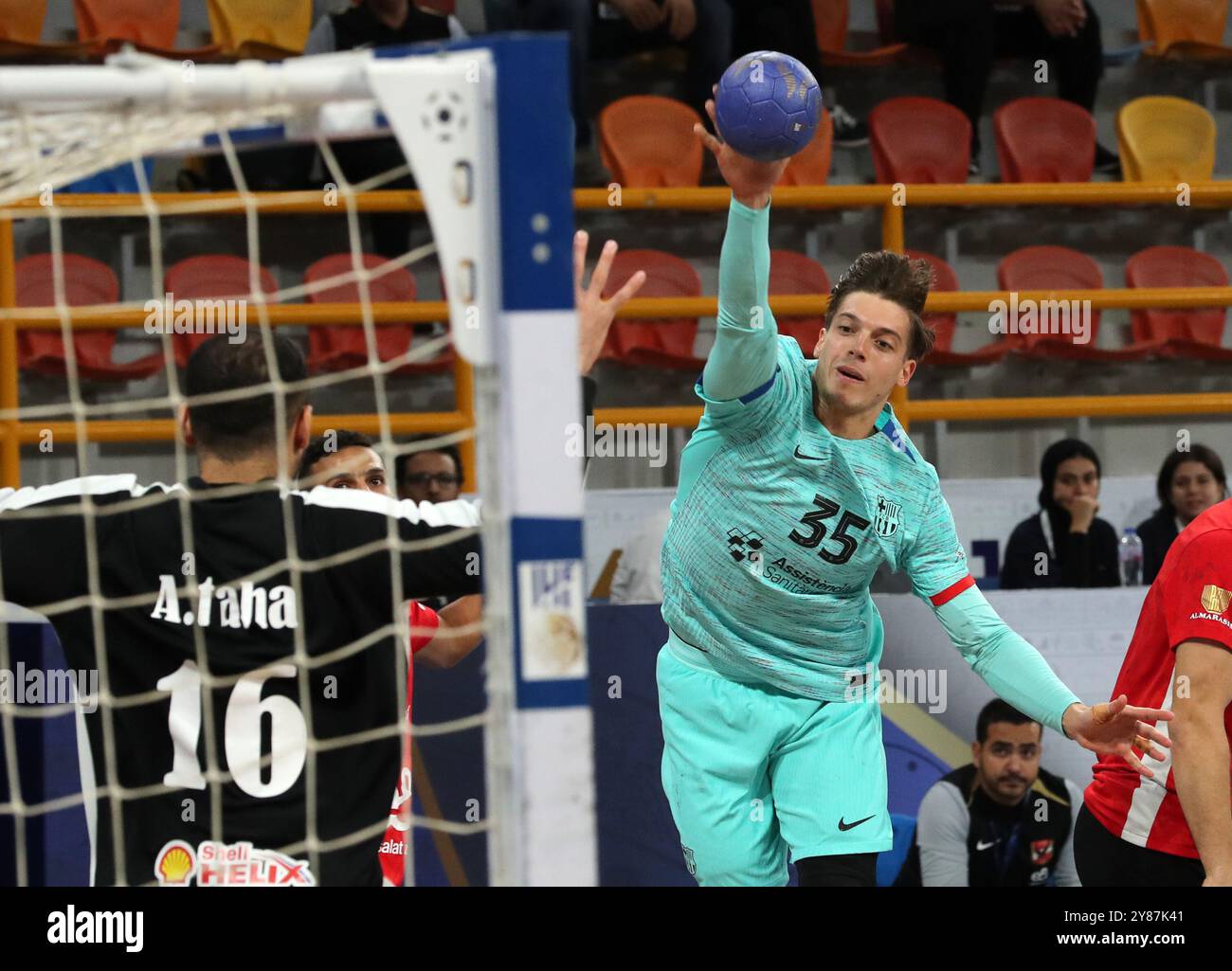 Neu Kairo, Egypt. 03rd Oct, 2024. Handball: IHF Super Globe, final ...