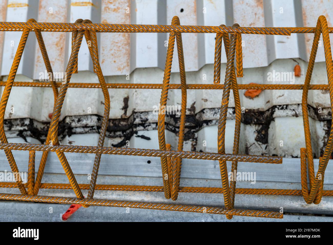 reinforced concrete reinforcement consists of steel bars with improved ...