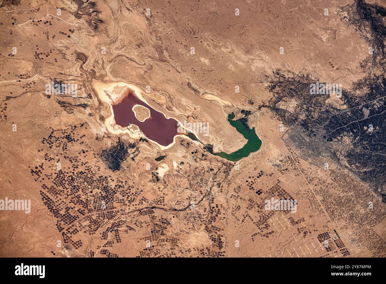 Iraq satellite image hi-res stock photography and images - Alamy
