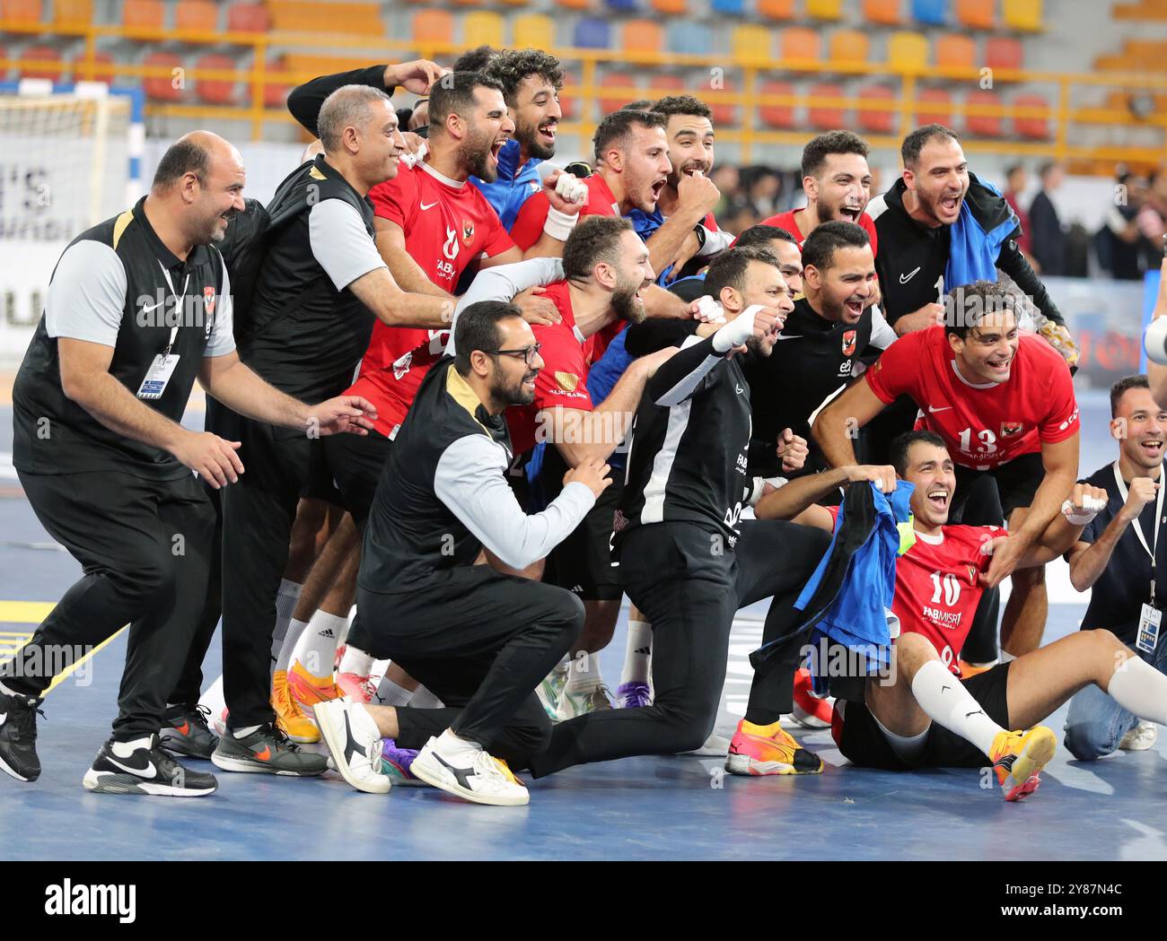 Neu Kairo, Egypt. 03rd Oct, 2024. Handball: IHF Super Globe, final ...