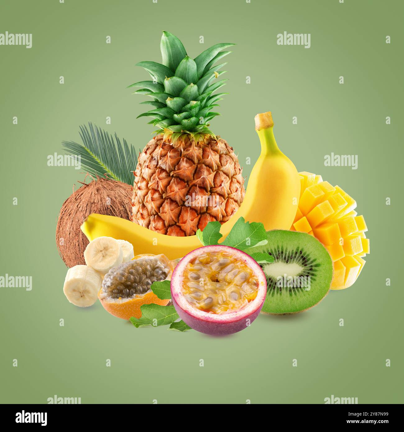 Exotic fruits collection hi-res stock photography and images - Alamy
