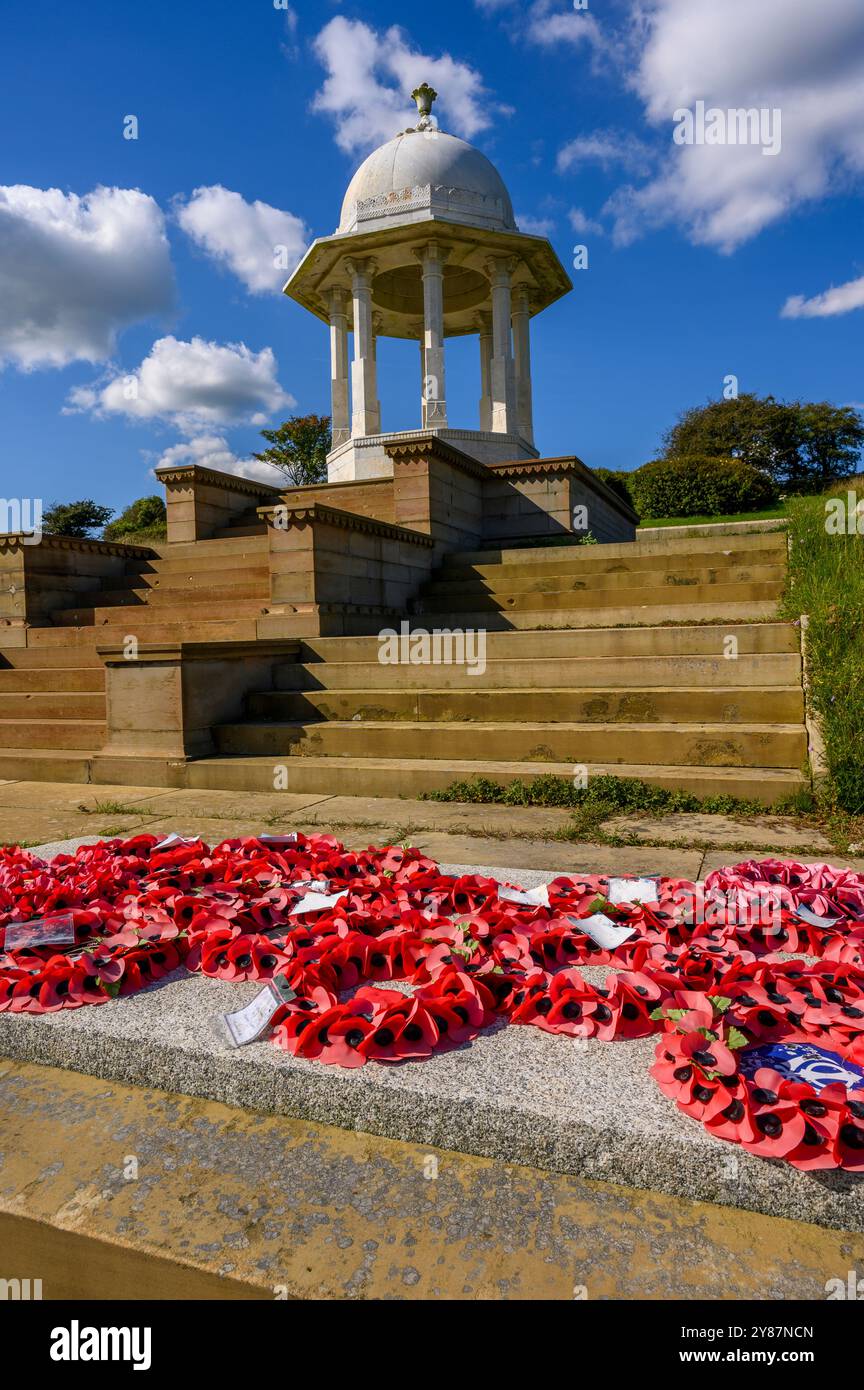 The Chattri War Memorial commemorating fallen soldiers from the Indian ...